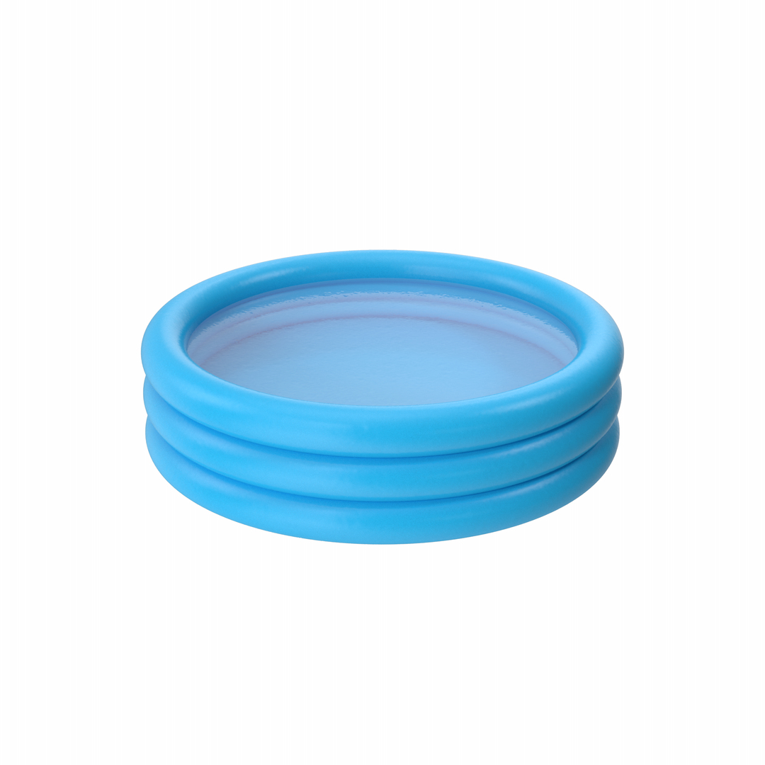 3D Rubber Pool With Water - TurboSquid 2166833