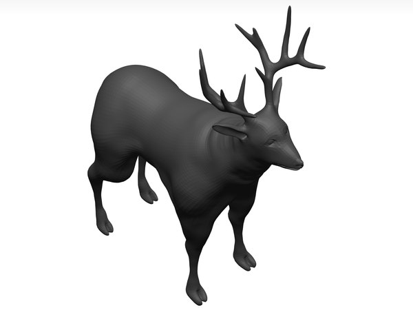Mule Deer Stl 3D model - TurboSquid 1774272