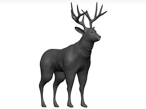 Deer STL Models for Download | TurboSquid