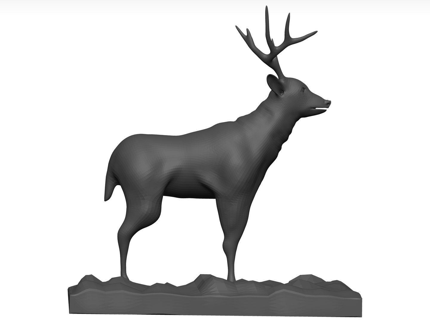Mule Deer Stl 3D Model - TurboSquid 1774272