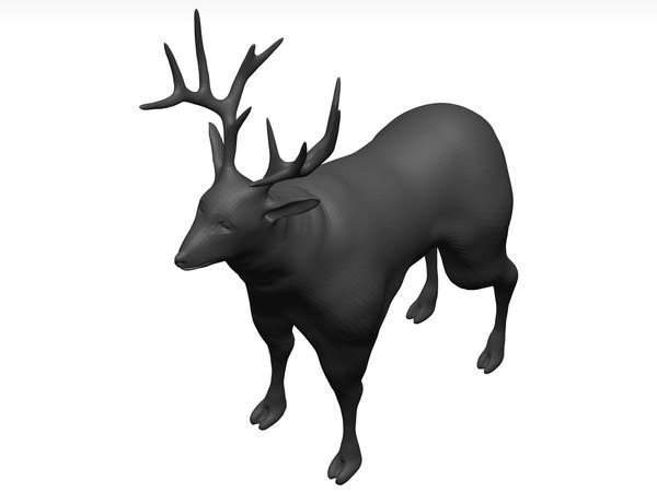 Mule Deer Stl 3D model - TurboSquid 1774272