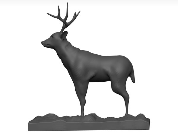 Mule Deer Stl 3D model - TurboSquid 1774272