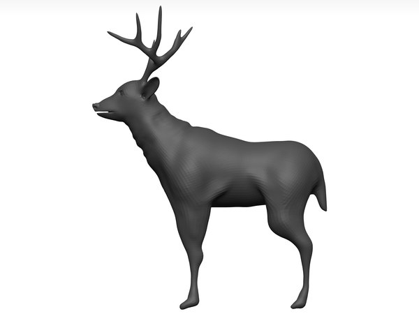 Mule Deer Stl 3D model - TurboSquid 1774272