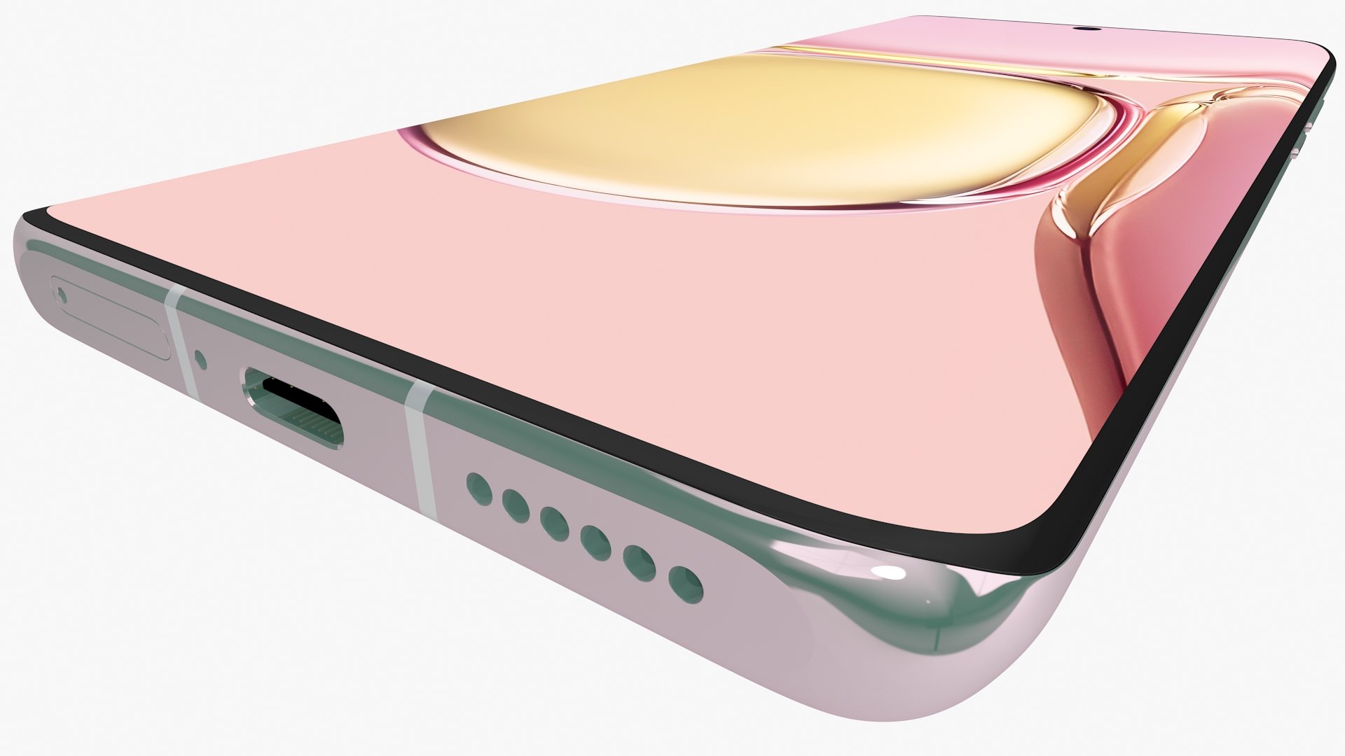 3D model Huawei P50 Pro Pink - TurboSquid 1845415