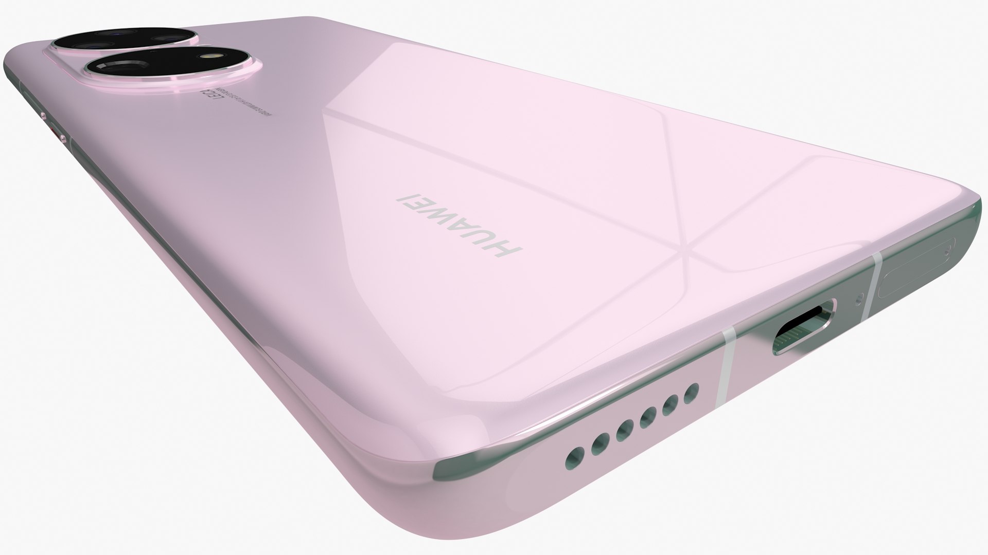 3D model Huawei P50 Pro Pink - TurboSquid 1845415