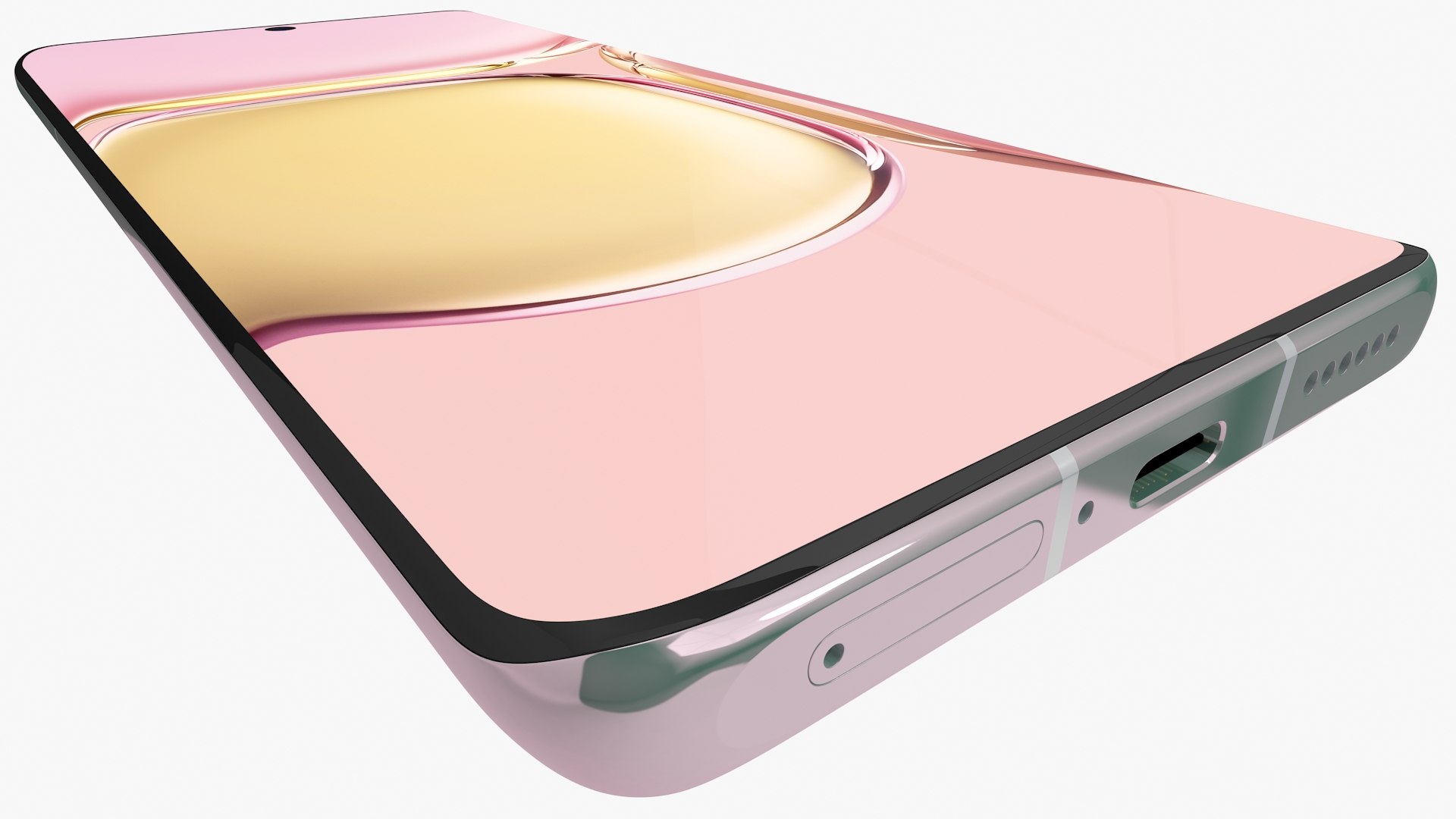 3D model Huawei P50 Pro Pink - TurboSquid 1845415