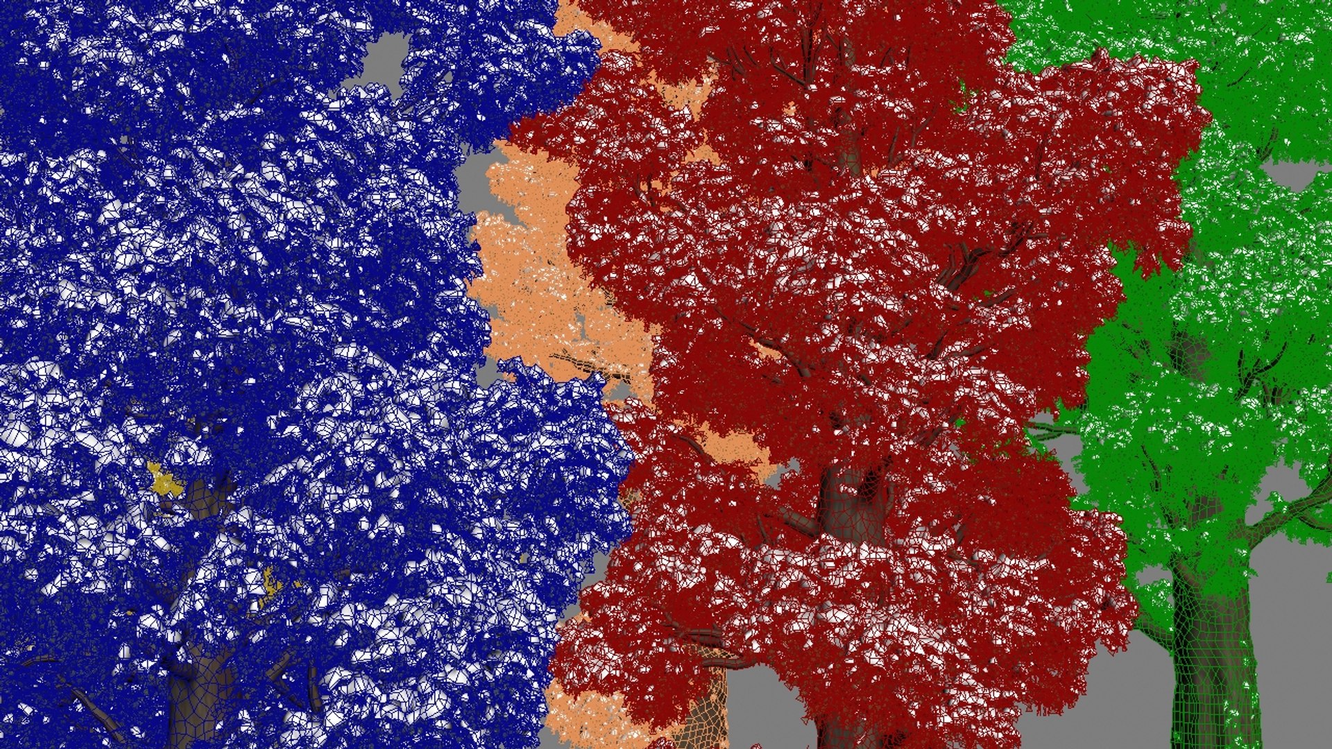 5 Sequoia Trees 3D Model - TurboSquid 1151548