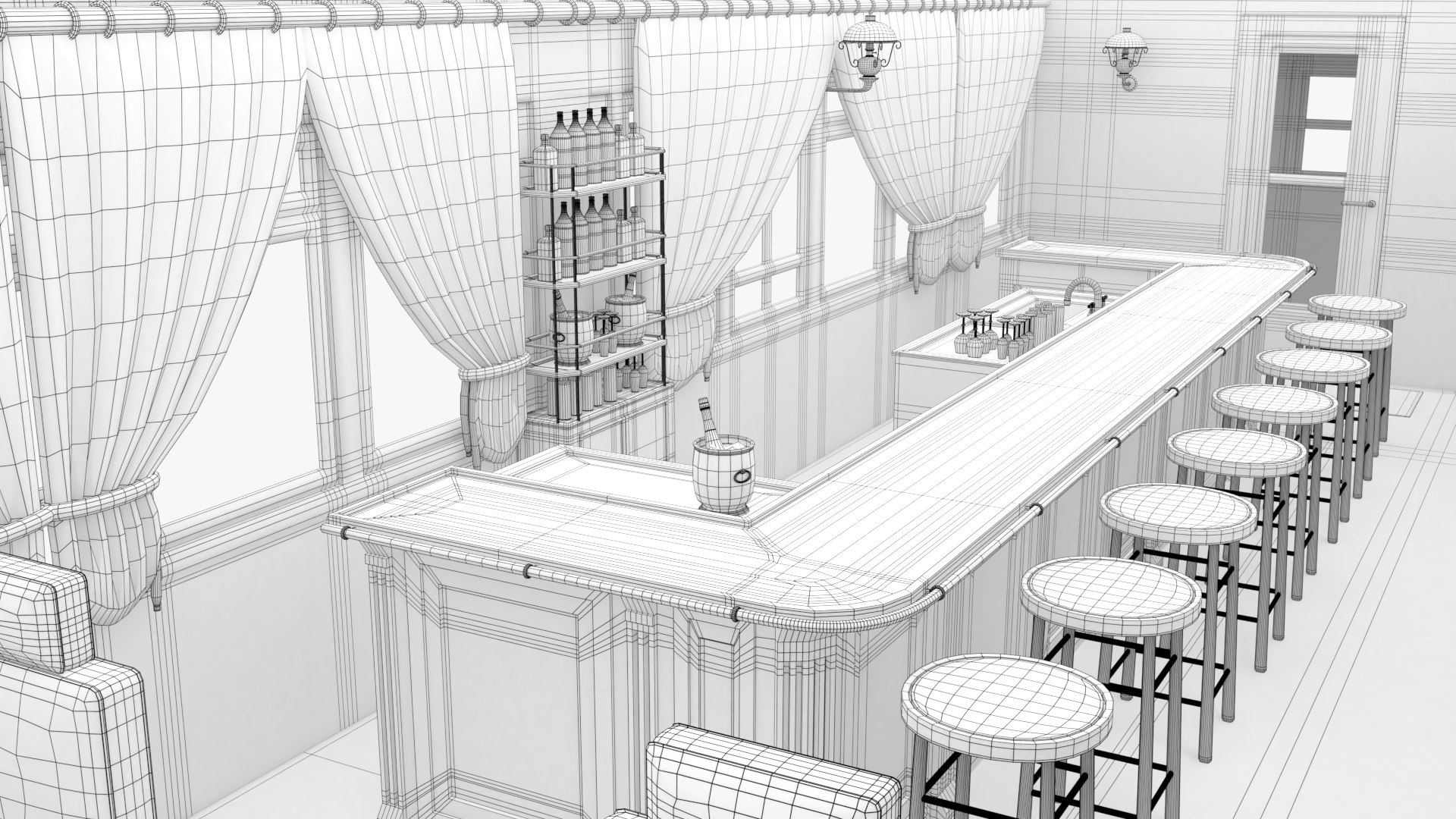 Restaurant Car Orient Express 3D model - TurboSquid 1732044