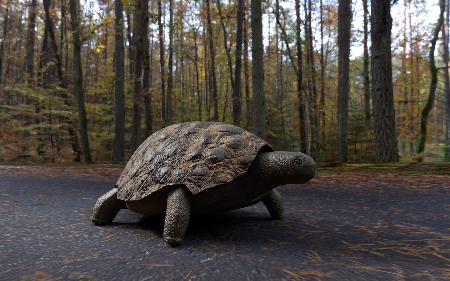 Rigged Turtle 3D Model - TurboSquid 2259716