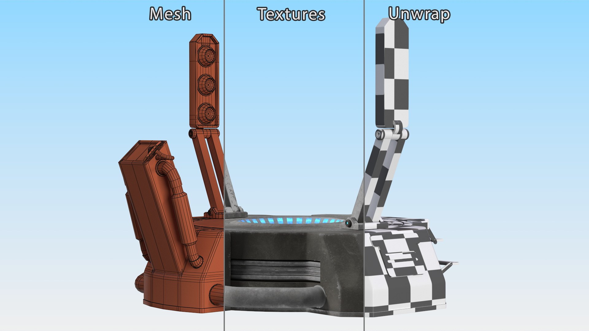 3D Sci Fi Teleport Machine - TurboSquid 2236590