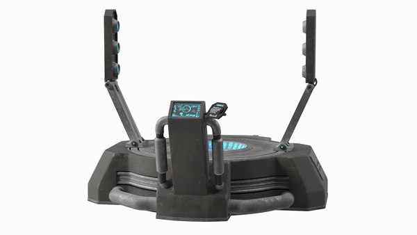 modelo 3d Máquina de teletransporte de ciencia ficción - TurboSquid 2236590