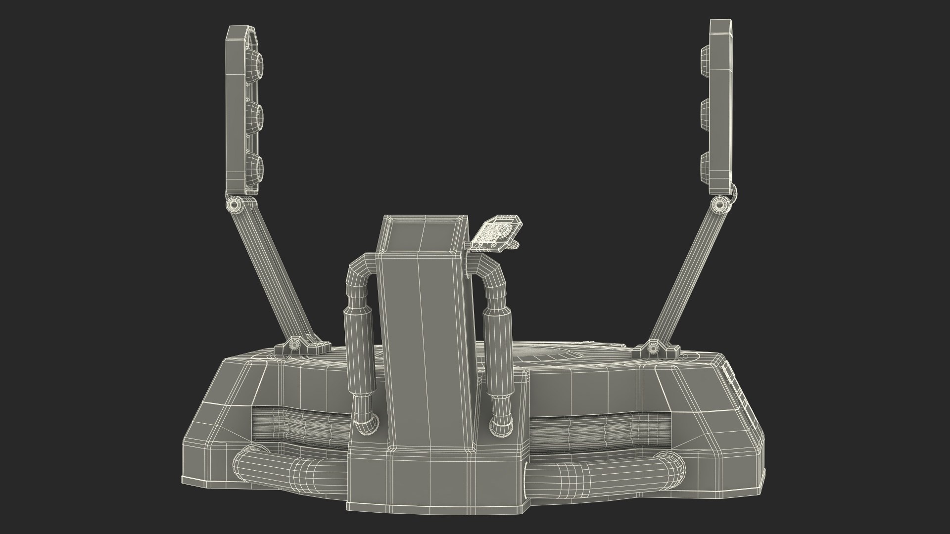 3D Sci Fi Teleport Machine - TurboSquid 2236590