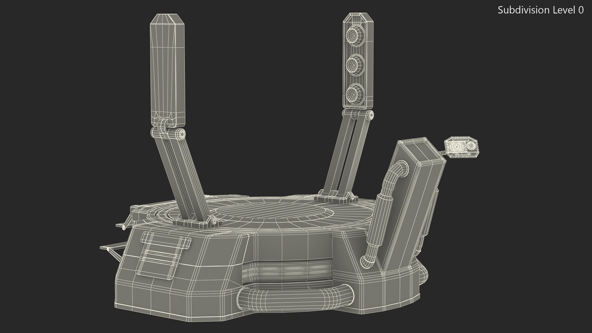 3D Sci Fi Teleport Machine - TurboSquid 2236590