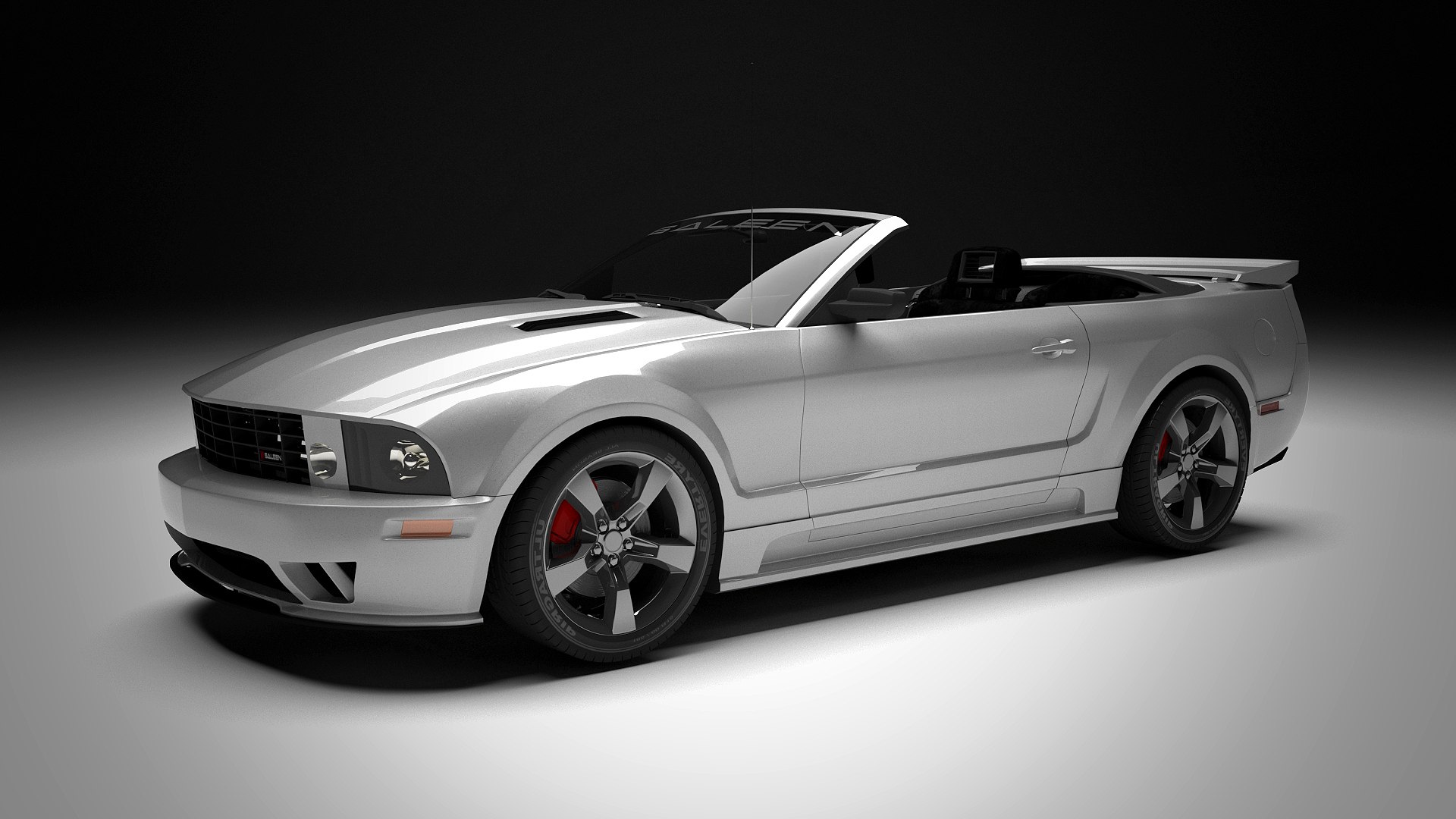 3D saleen coupe Convertible s 281 - TurboSquid 2059441