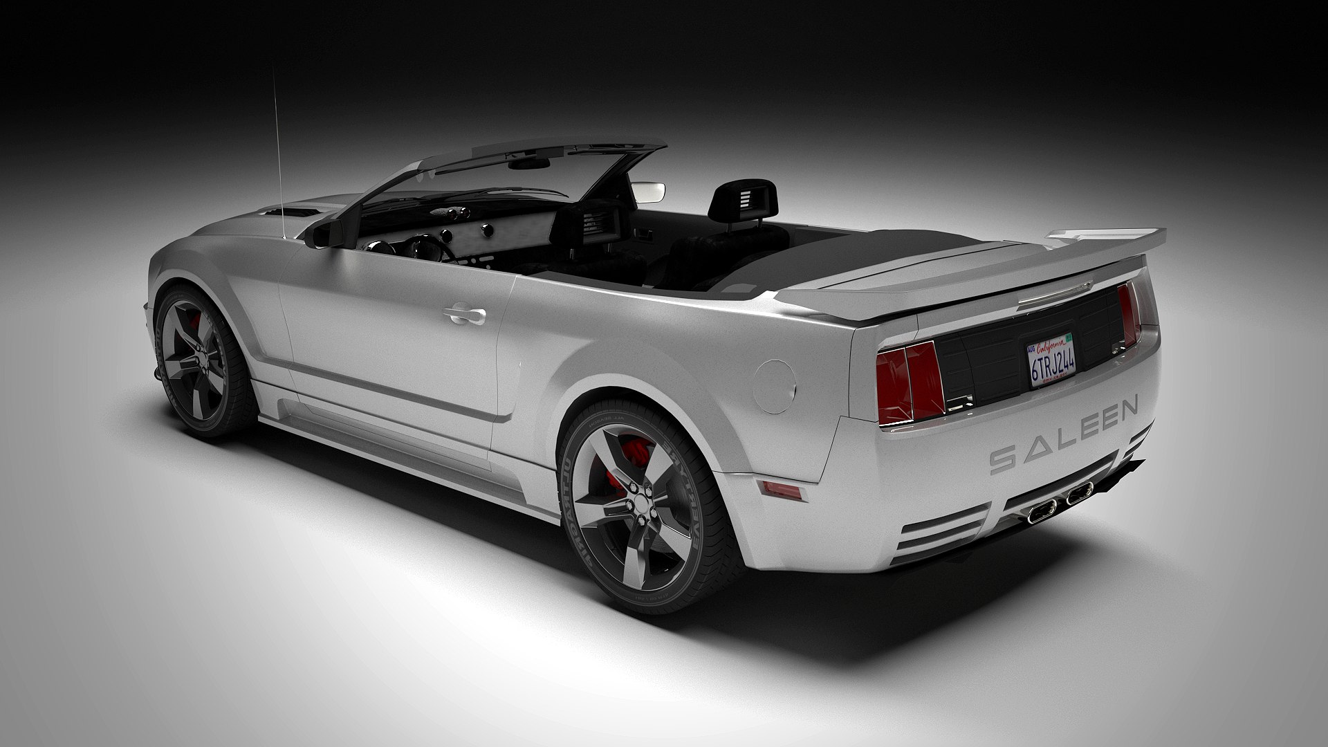3D saleen coupe Convertible s 281 - TurboSquid 2059441