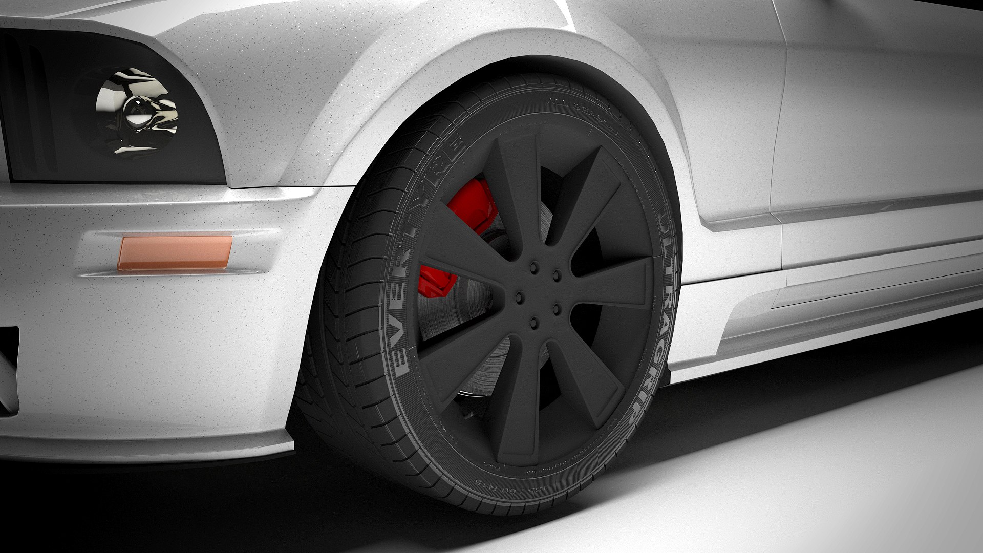 3D saleen coupe Convertible s 281 - TurboSquid 2059441