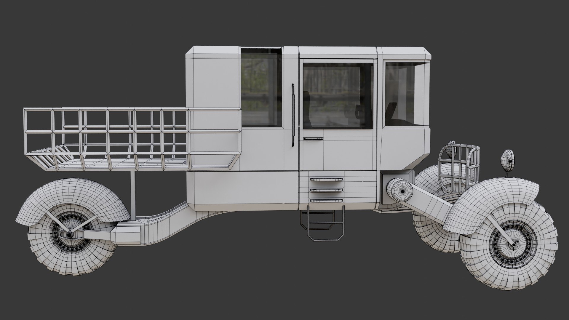 3 Wheel Rover Model - TurboSquid 2214393