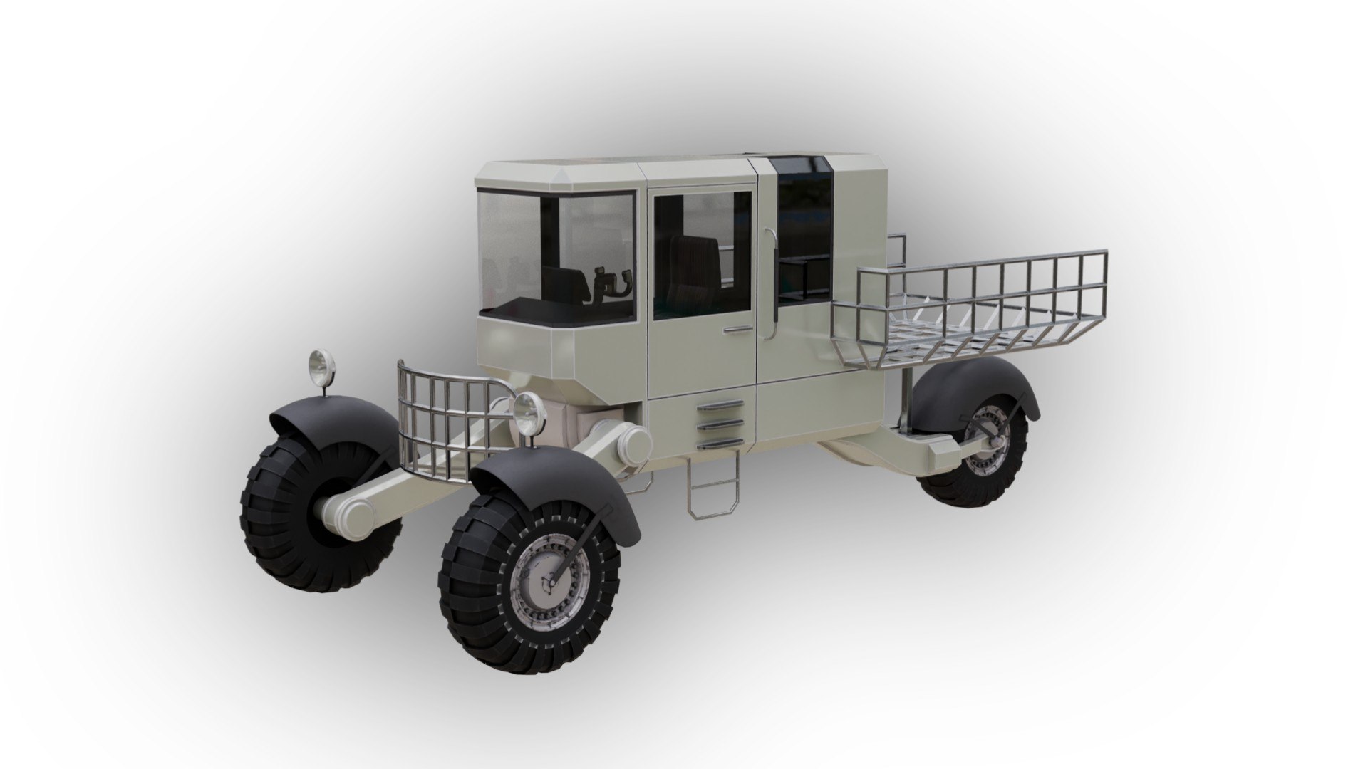3 Wheel Rover Model - TurboSquid 2214393