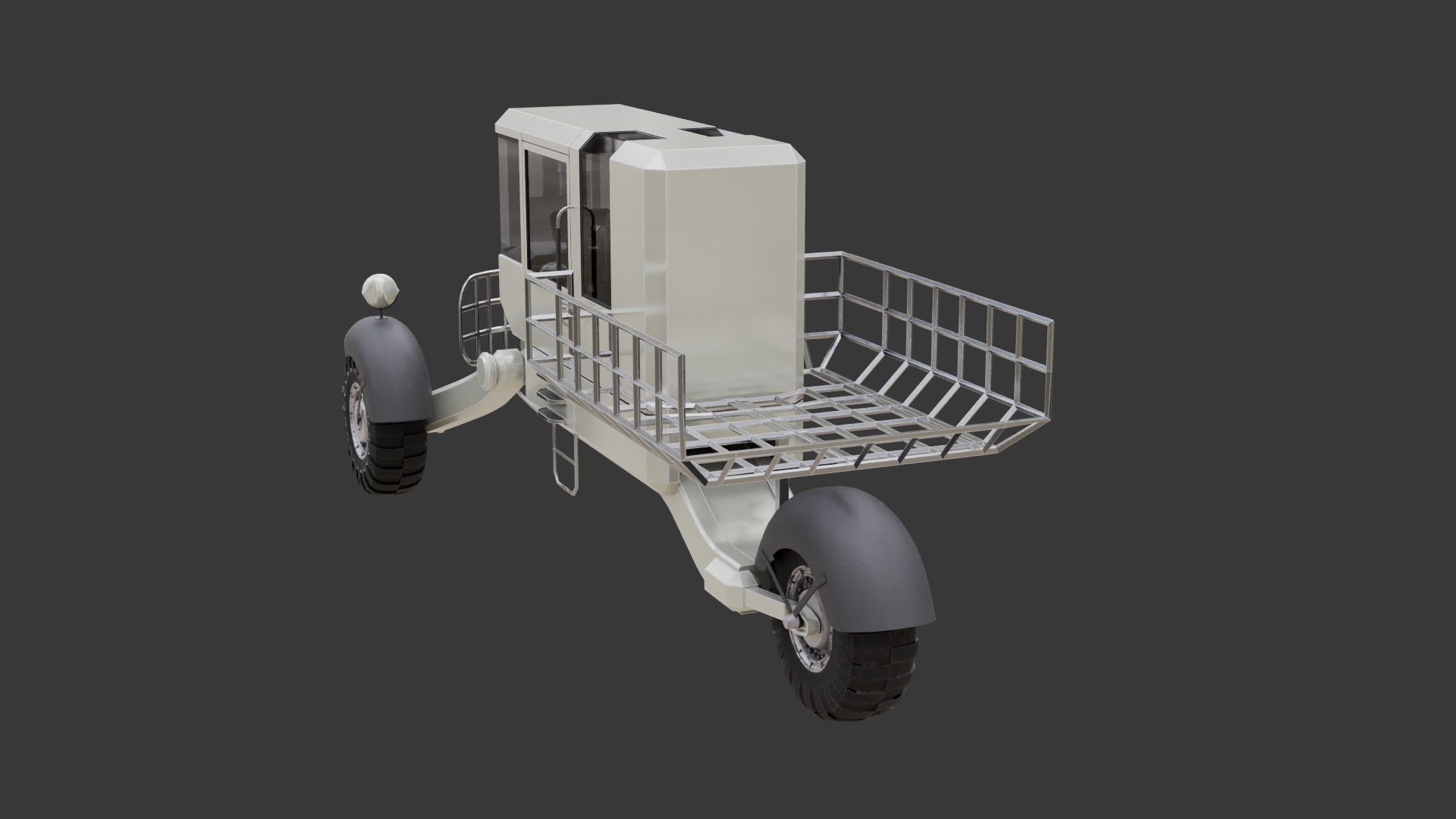 3 Wheel Rover Model - TurboSquid 2214393