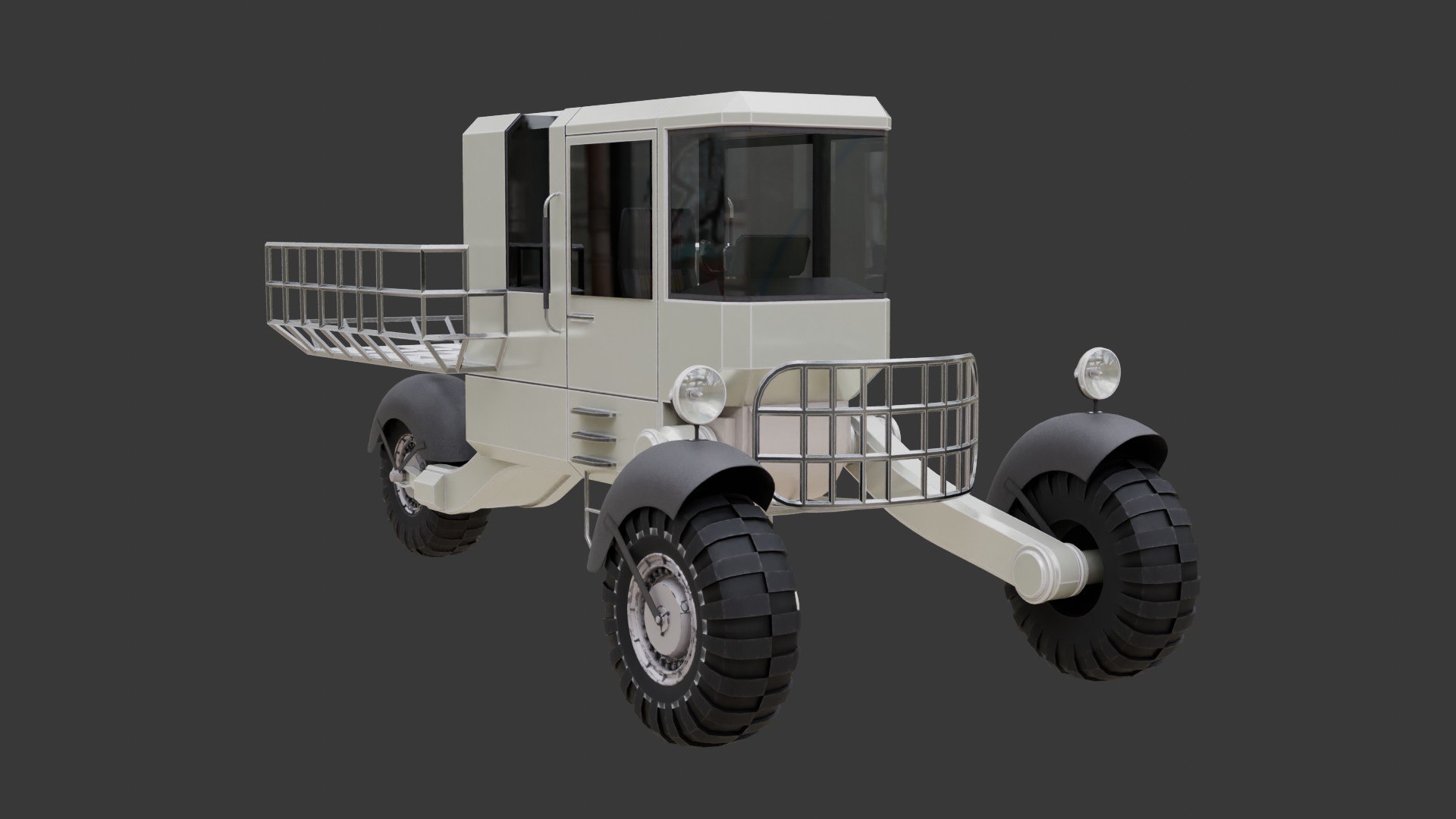 3 Wheel Rover Model - TurboSquid 2214393