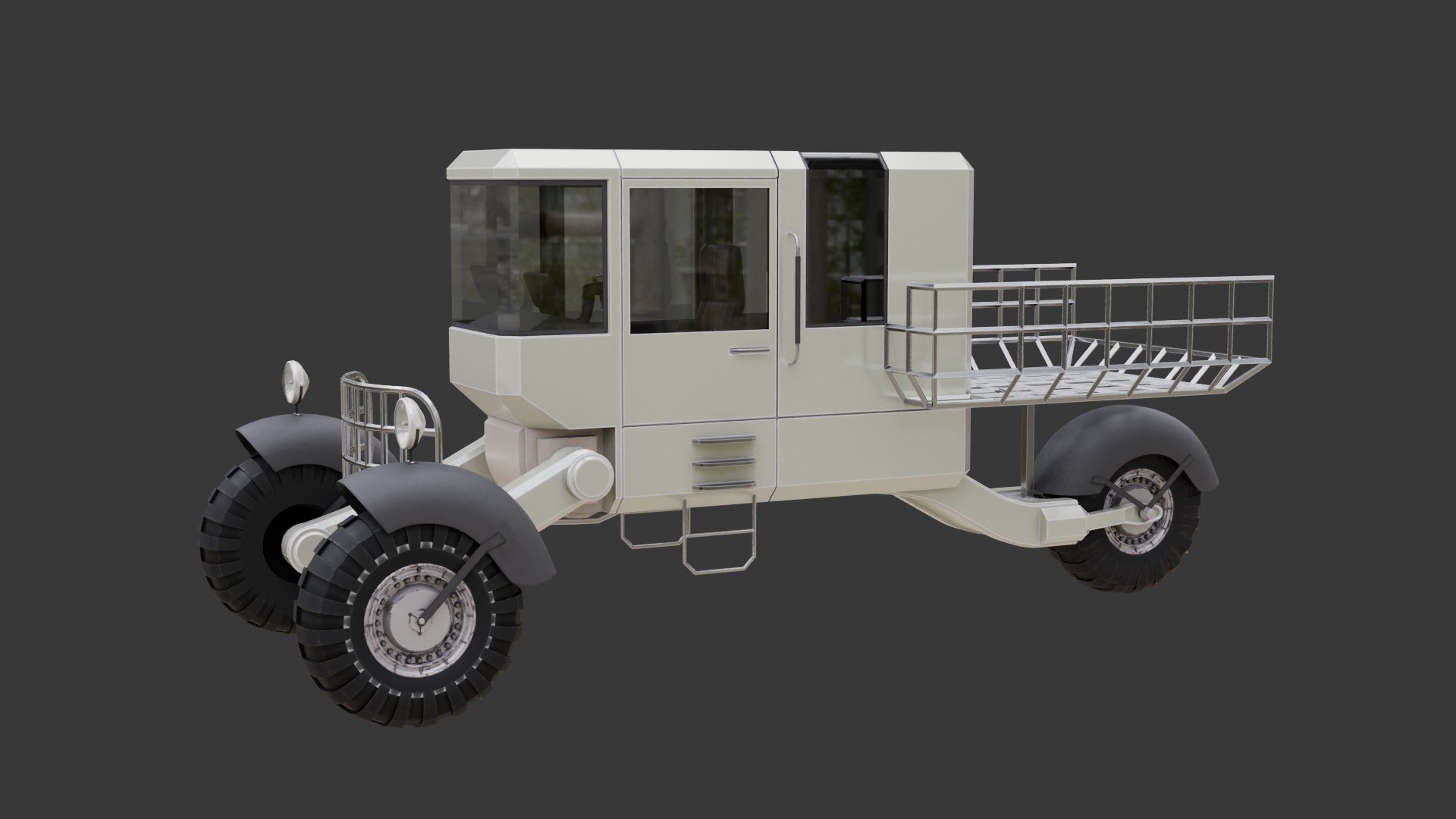 3 Wheel Rover Model - TurboSquid 2214393