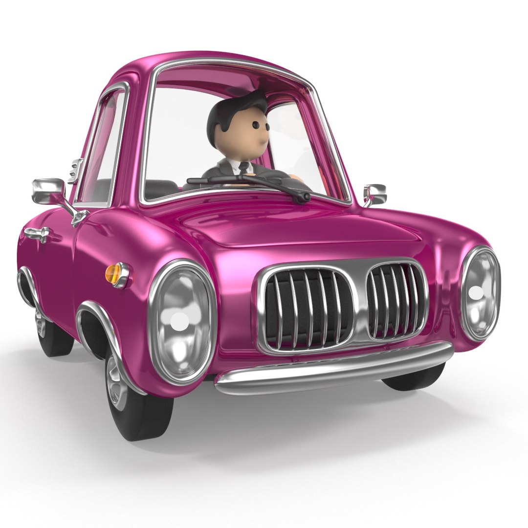 Cartoon Car Driver 3D | 1148129 | TurboSquid