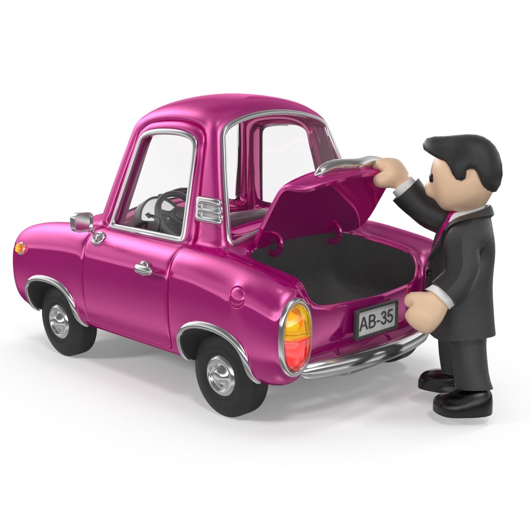 Cartoon Car Driver 3D | 1148129 | TurboSquid