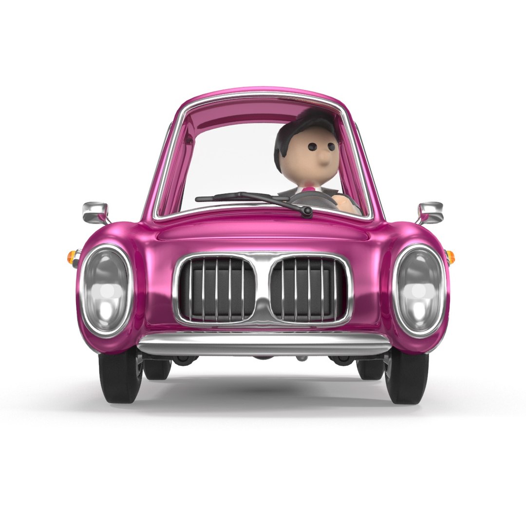 Cartoon Car Driver 3D | 1148129 | TurboSquid