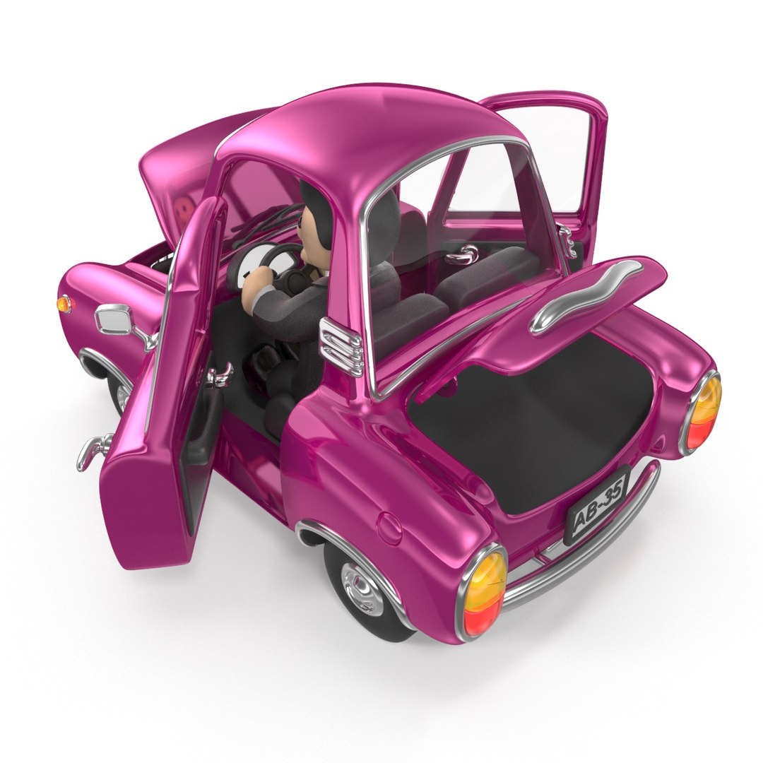 Cartoon Car Driver 3D | 1148129 | TurboSquid
