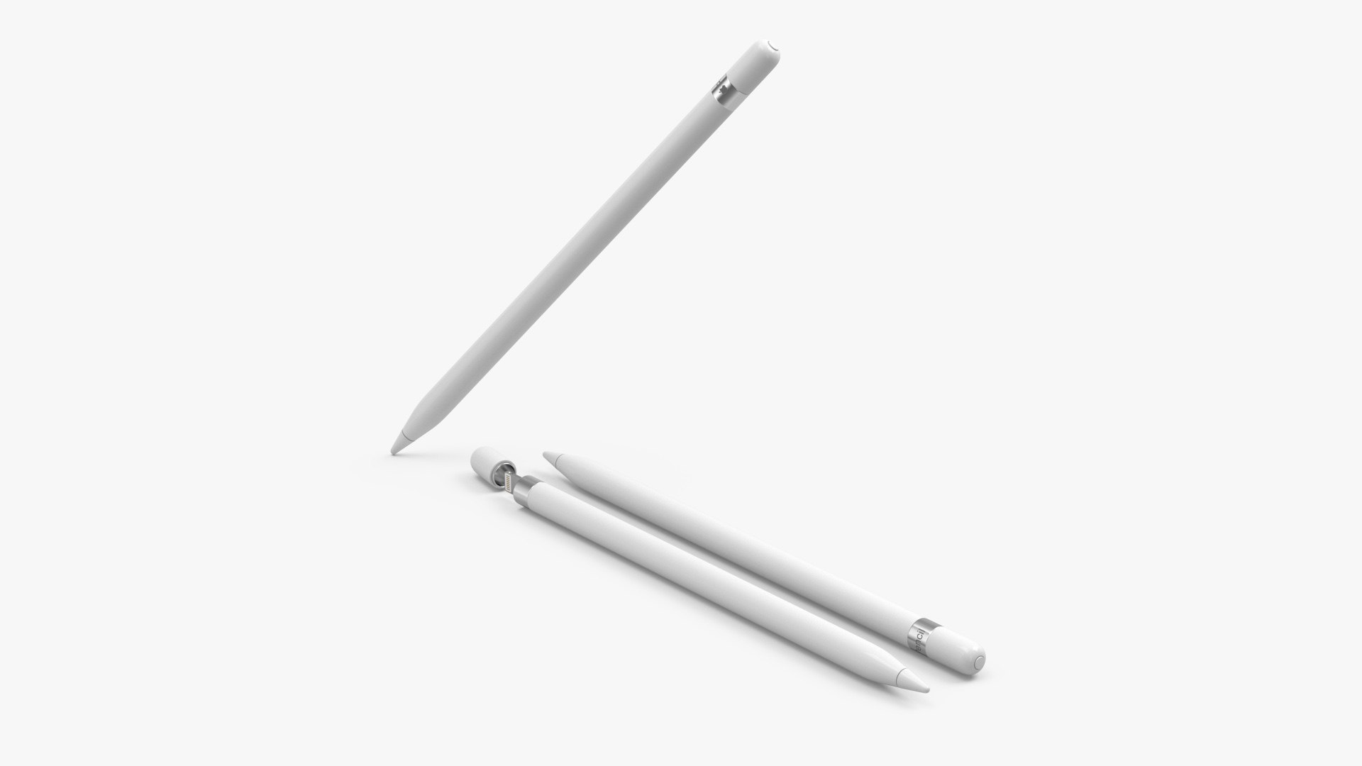 3D Apple Pencil Model - TurboSquid 2228904