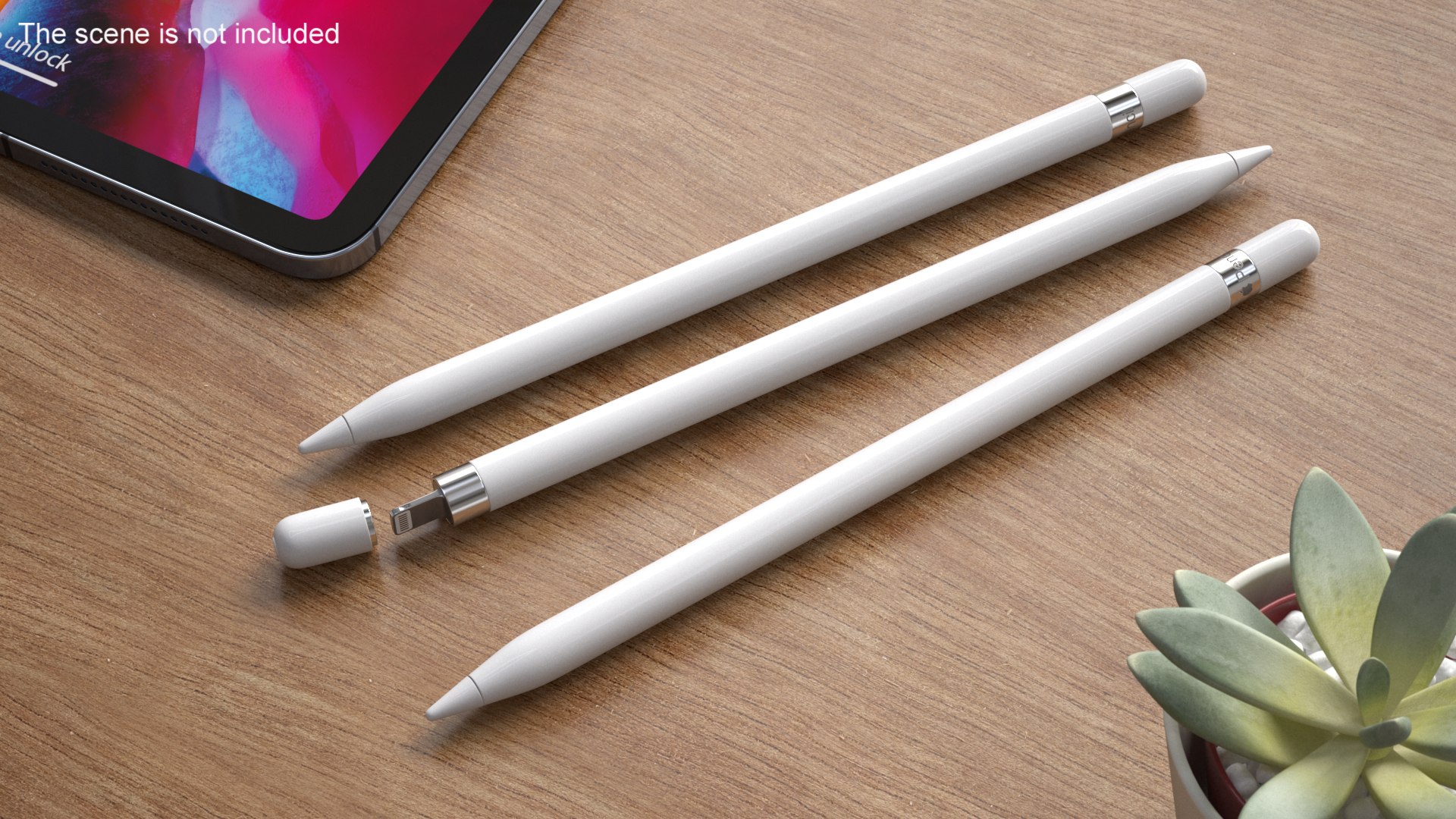 3D Apple Pencil Model - TurboSquid 2228904