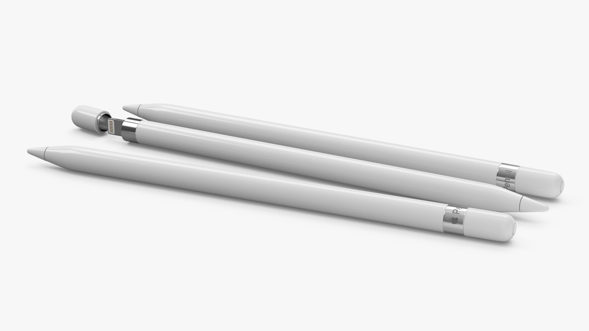 3D Apple Pencil Model - TurboSquid 2228904