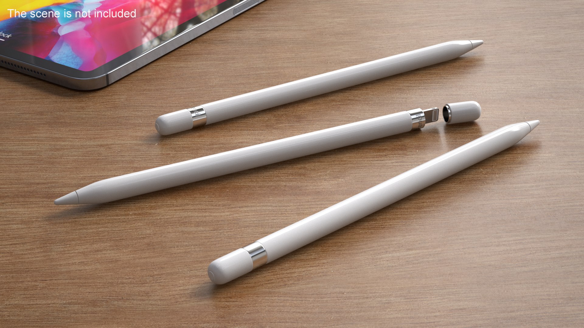 3D Apple Pencil Model - TurboSquid 2228904