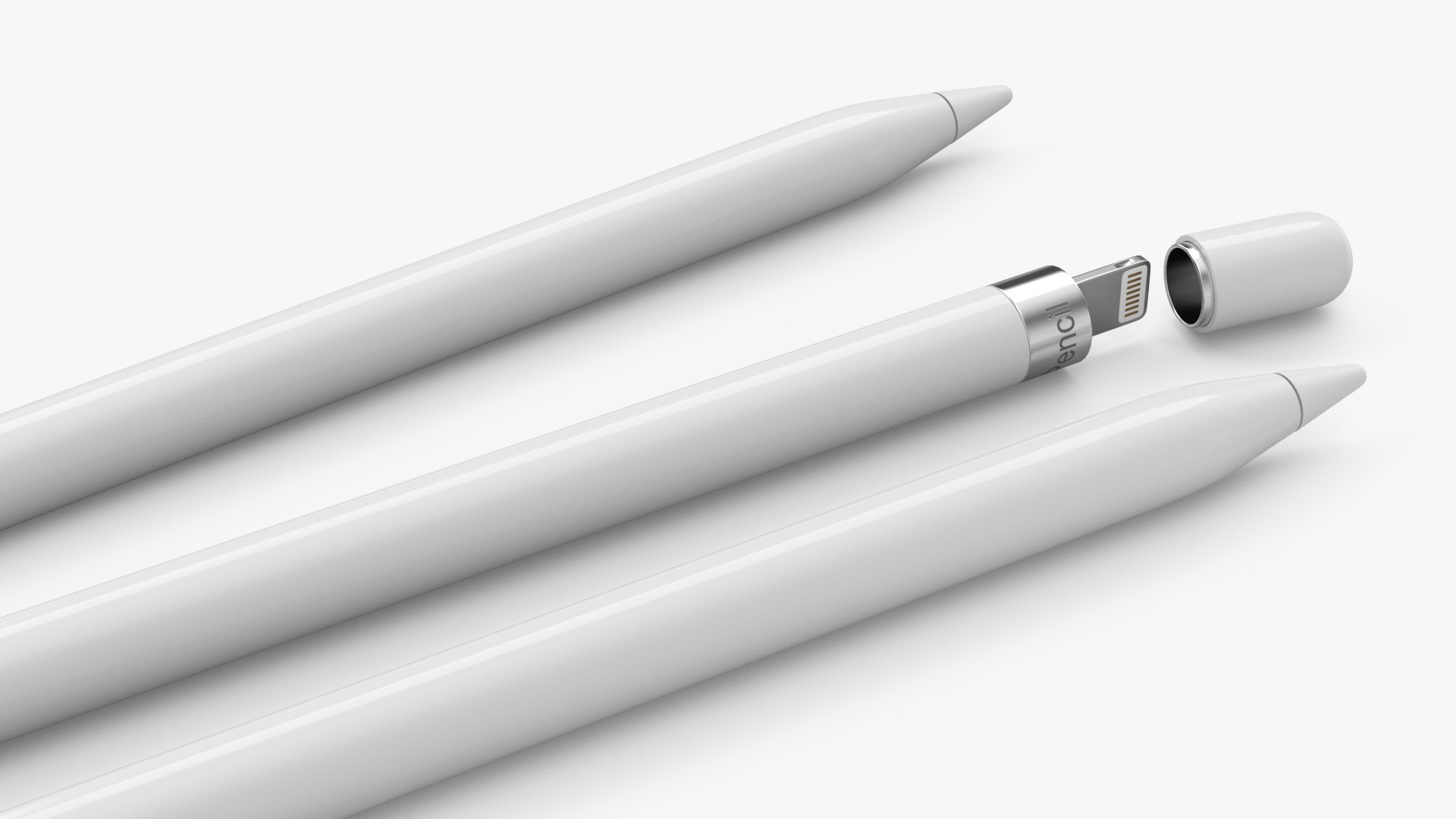 3D Apple Pencil Model - TurboSquid 2228904