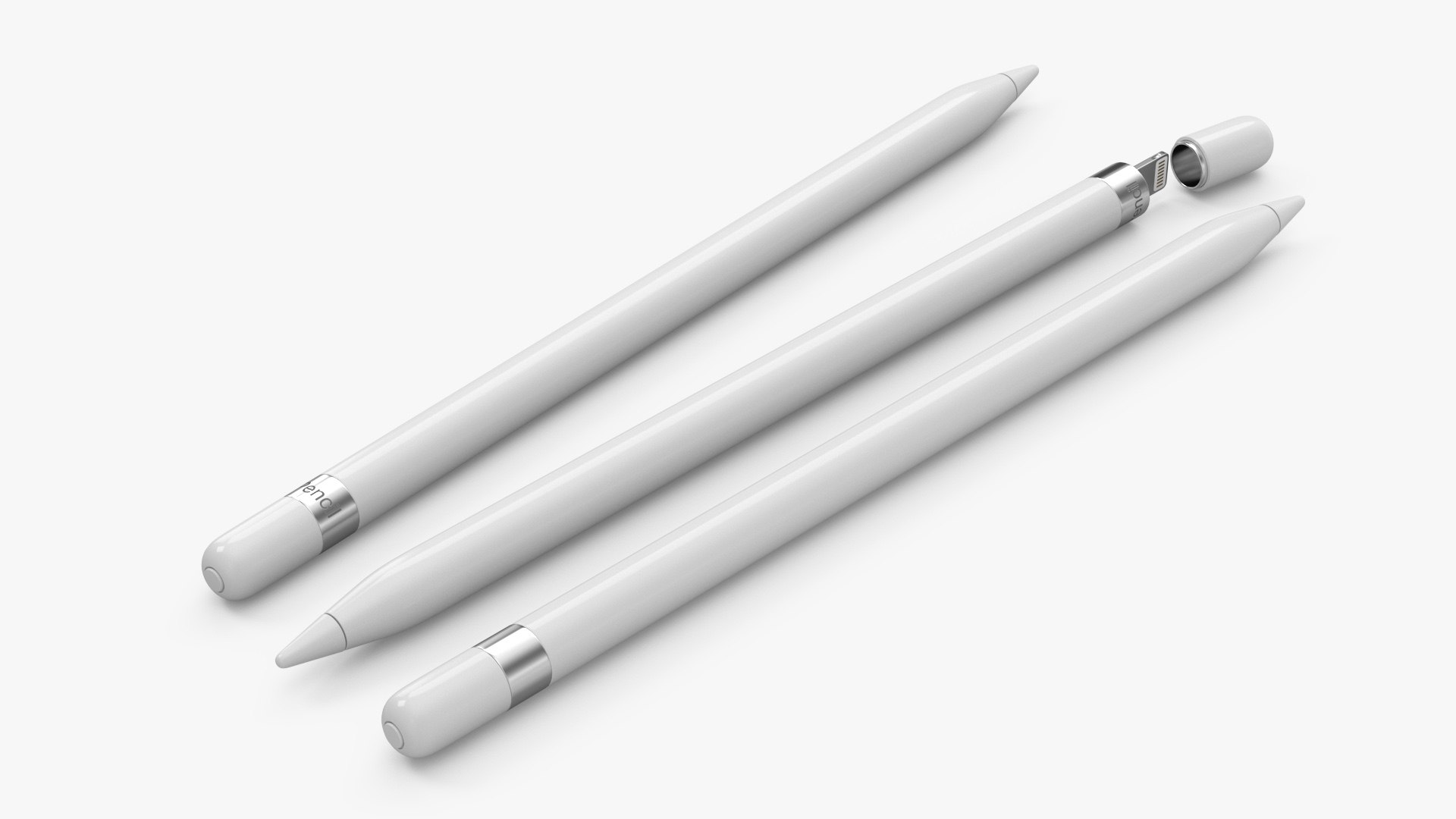 3D Apple Pencil Model - TurboSquid 2228904