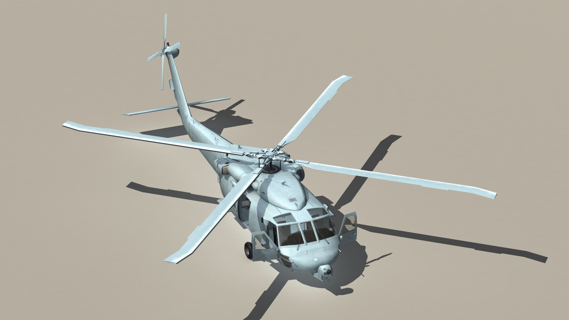 3d Sh-60 Seahawk Model