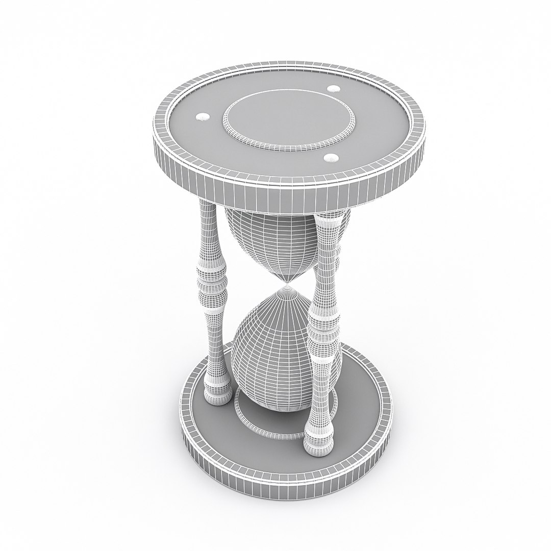 3D hourglass glass hour - TurboSquid 1539859