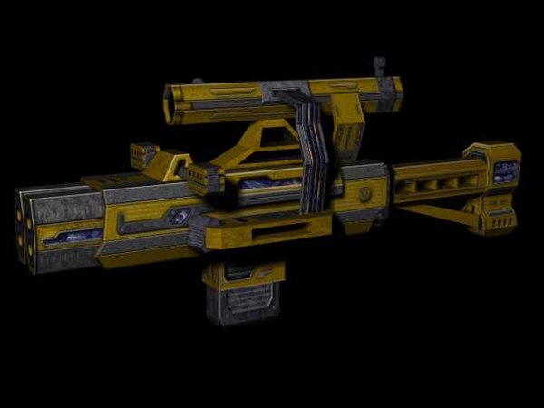 3ds max gun