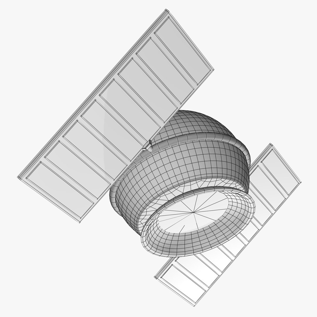 3d Model Satellite