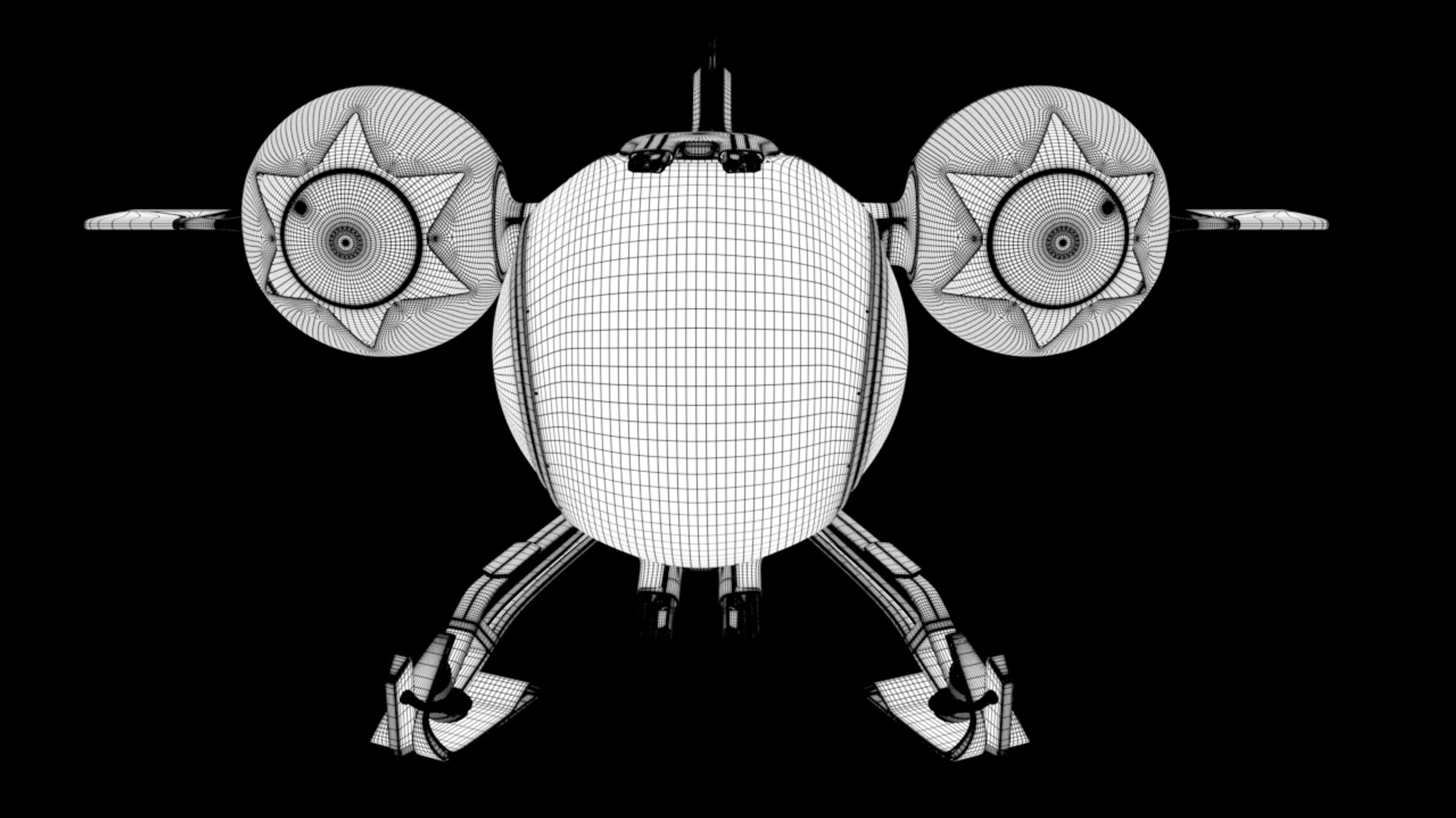 Bubbleship Bubble Ship 3d Obj