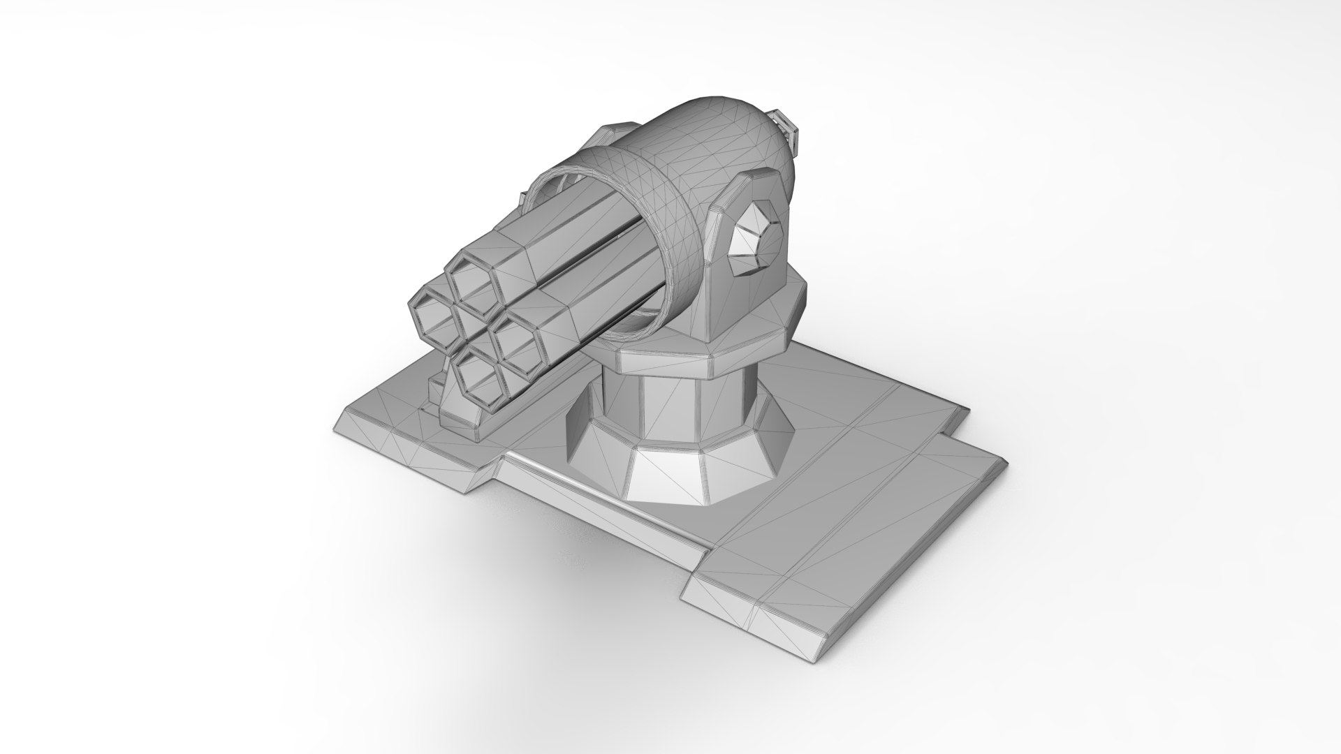 Turret 3D Model - TurboSquid 1746612