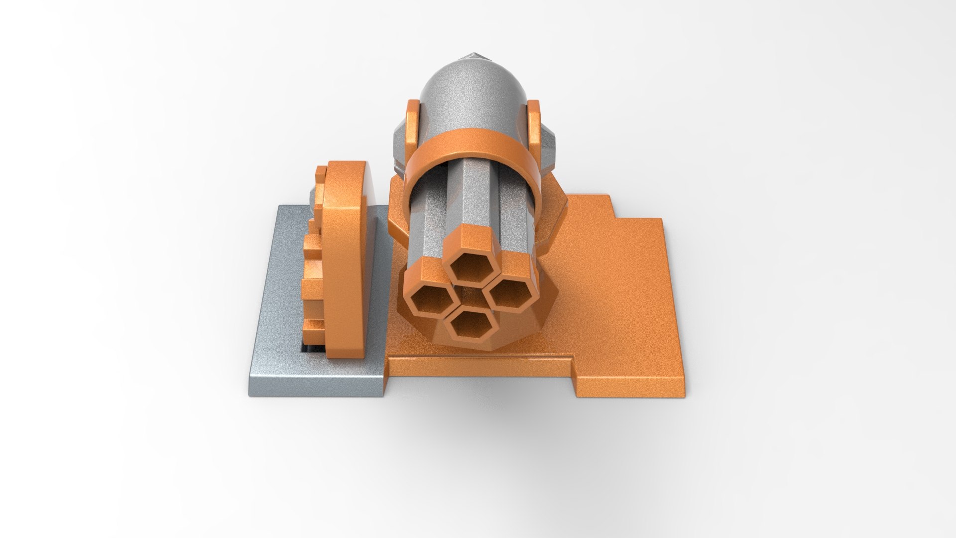 Turret 3D Model - TurboSquid 1746612