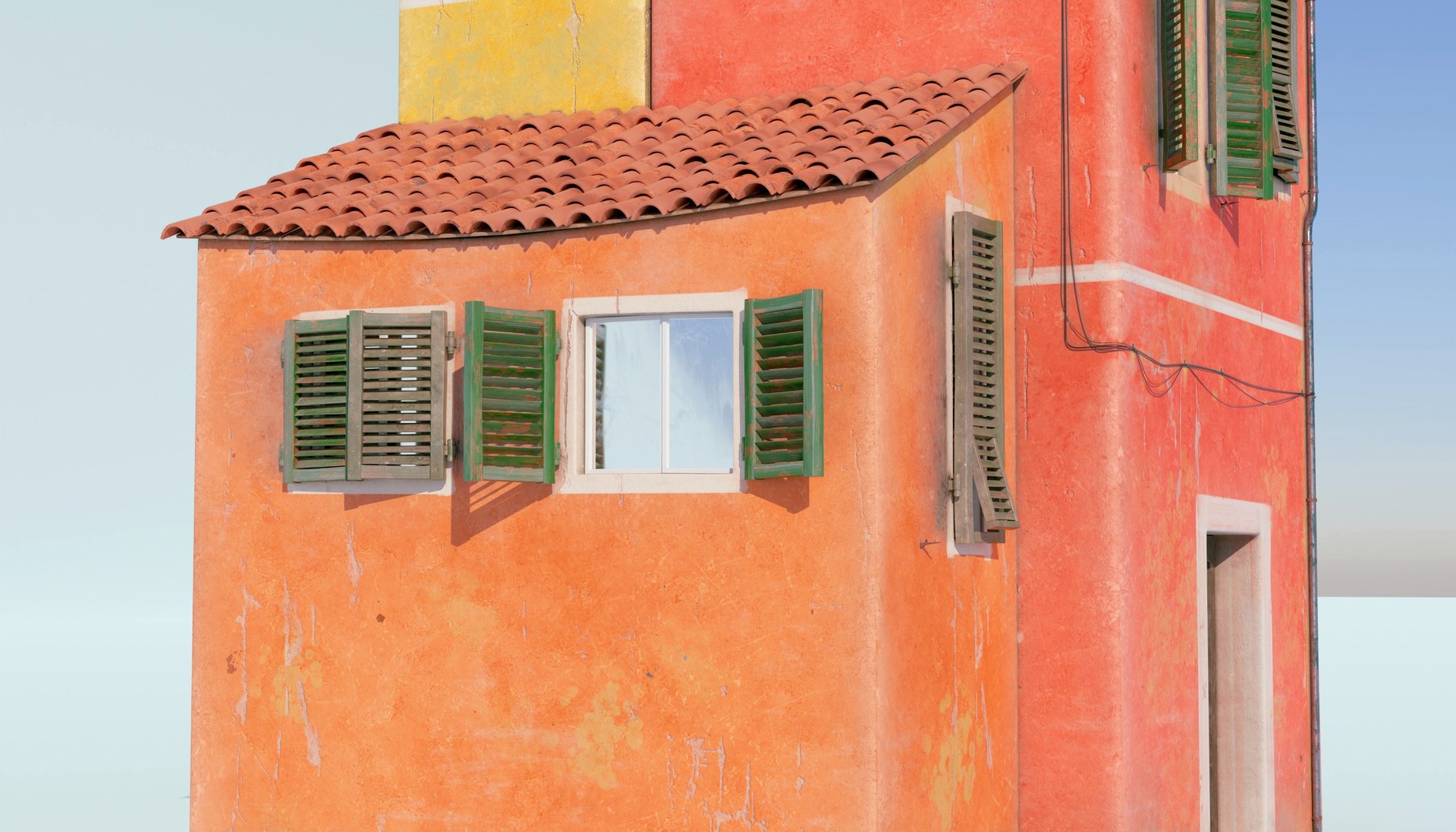 3D Italian Building Architecture Set - TurboSquid 2114564