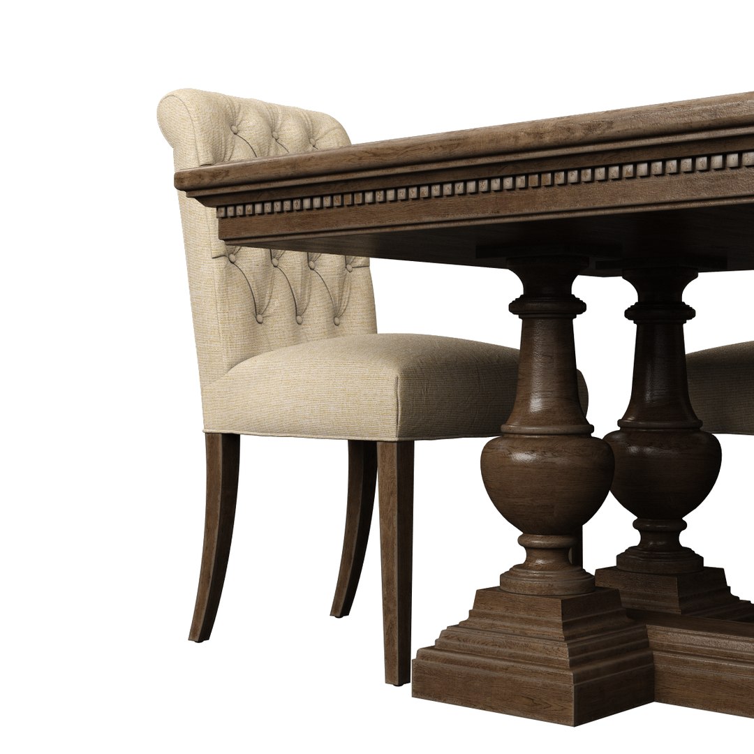 Restoration hardware st james 3D model - TurboSquid 1227113