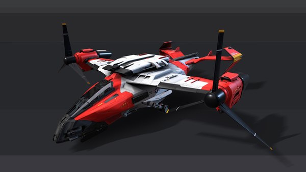 modelo 3d Ciencia ficción - VTOL Coast Guard - TurboSquid 1706024
