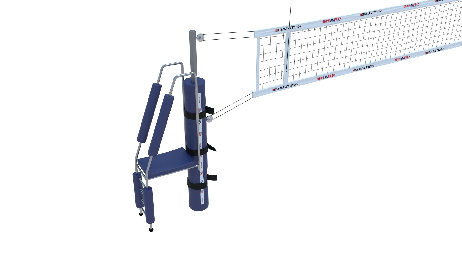 Volleyball Goal 3D Model - TurboSquid 2070683