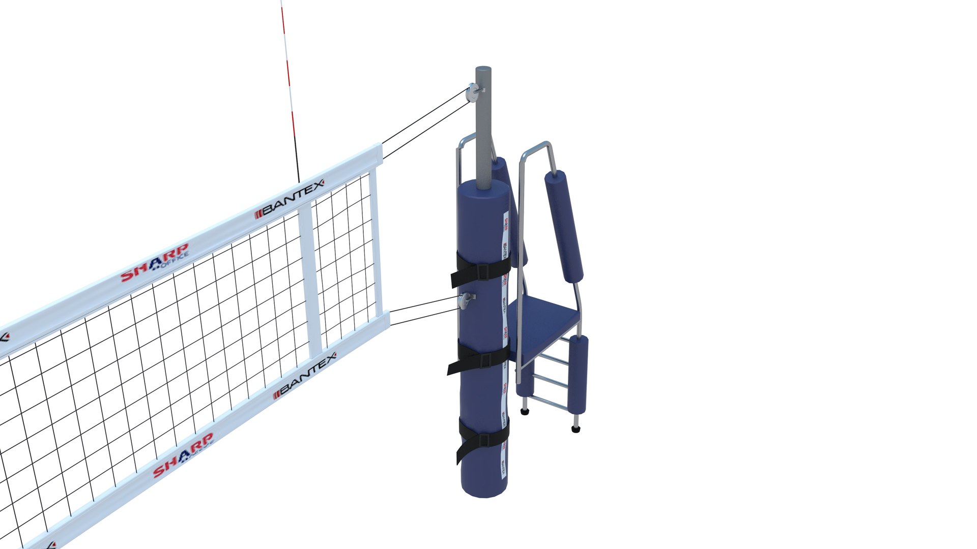 Volleyball Goal 3D Model - TurboSquid 2070683