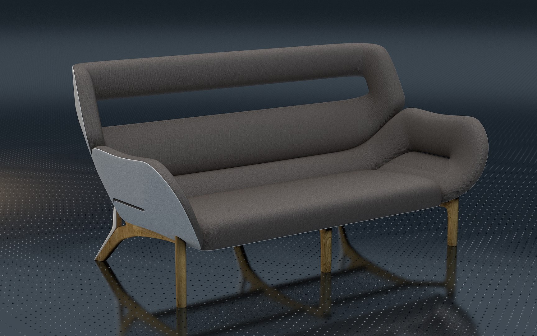3d Modern Furniture Set Sofa
