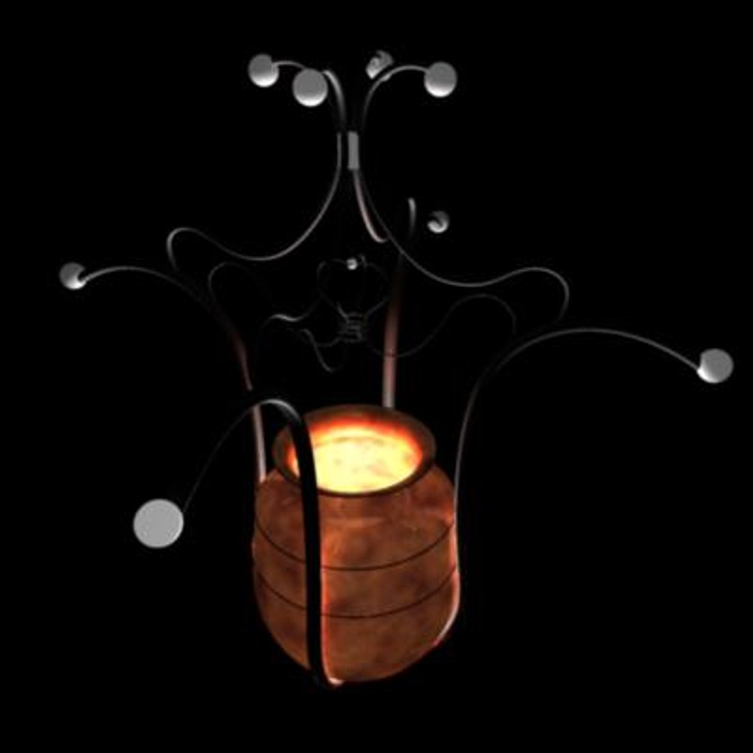 3d Hanging Lamp Model