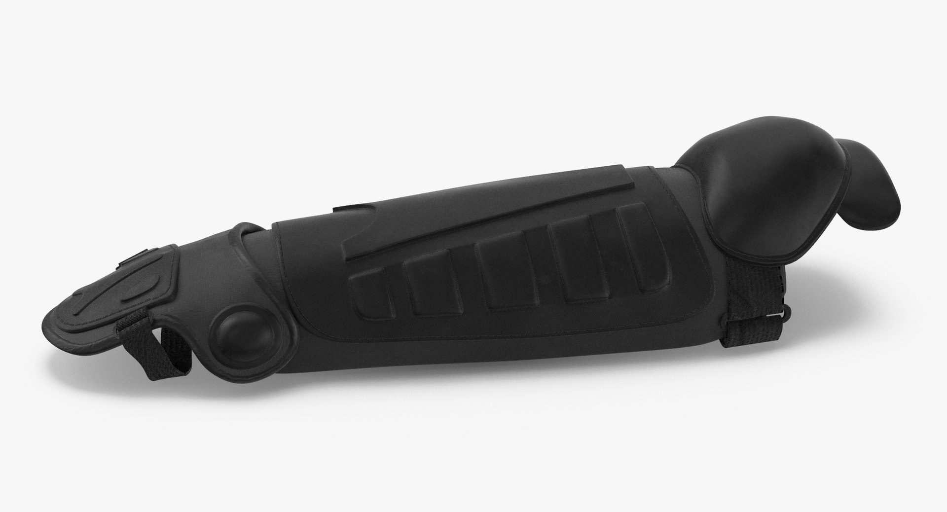 3d Model Of Police Riot Gear Leg